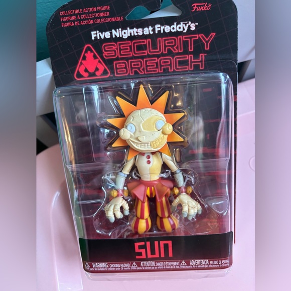 Funko | Toys | Nwt Five Nights At Freddys Security Breach Sun Figure ...